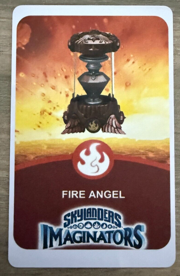 Skylanders Imaginators Creation Crystal Light Angel NFC Card FACTORY ...