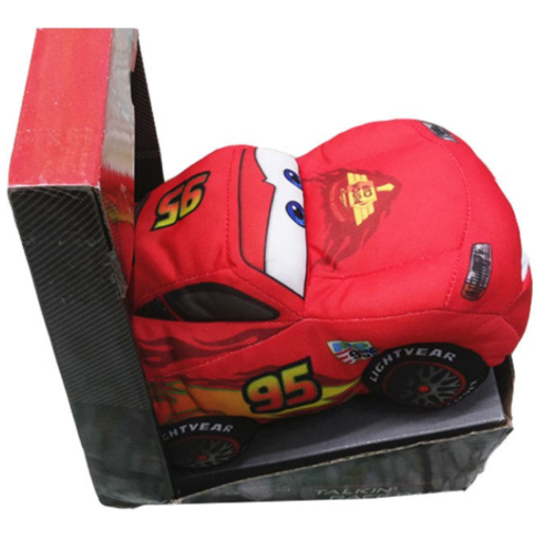 Disney Cars Lightning McQueen Talking Race Pals Soft Stuffed Plush Doll ...
