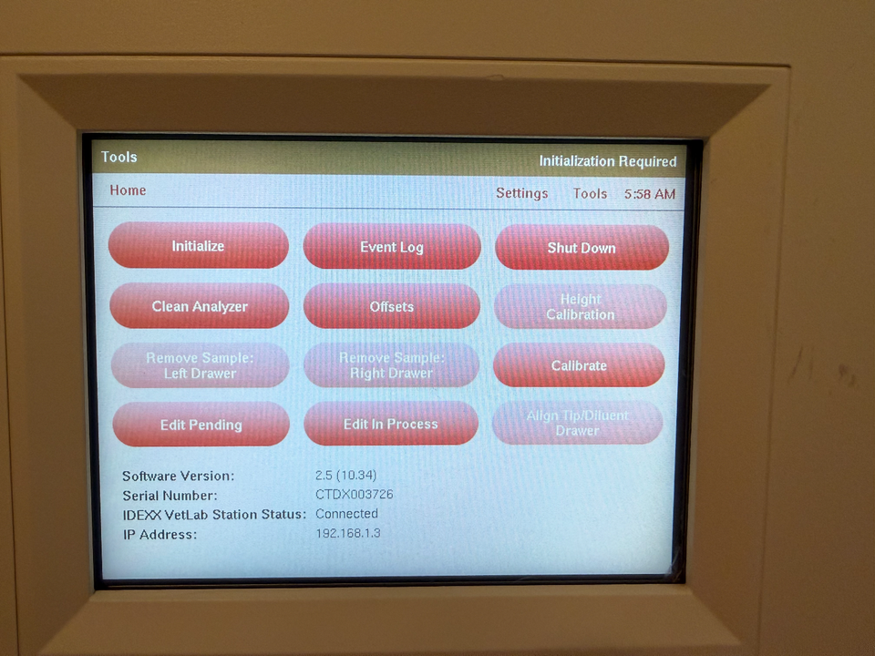 IDEXX Catalyst Dx - Blood Chemistry Analyzer for Animals | eBay