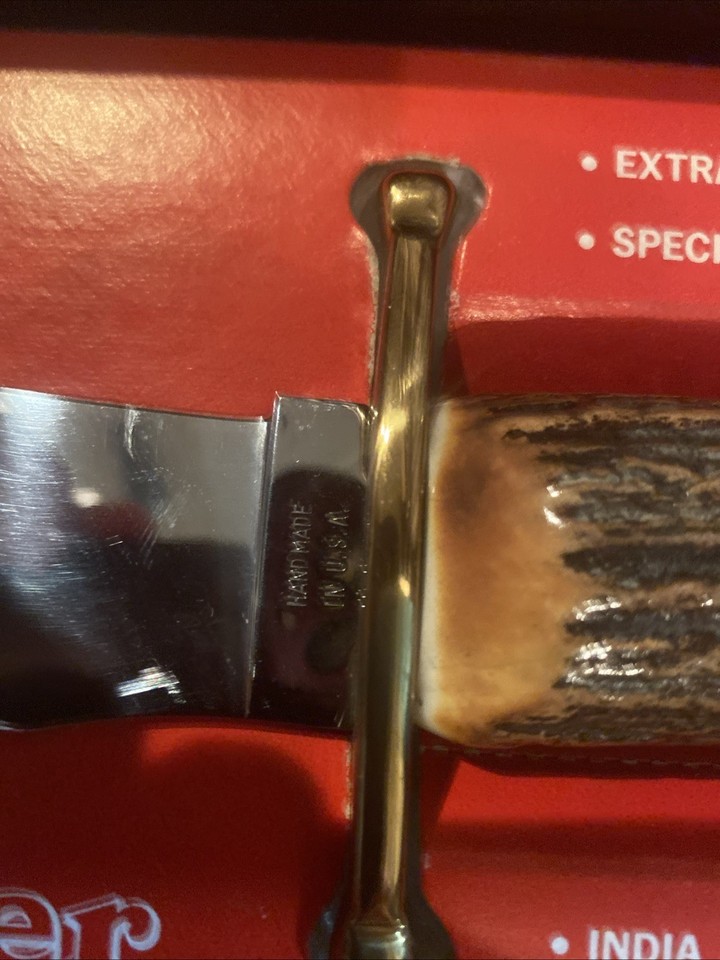 CASE XX KODIAK HUNTER KNIFE MFG ERROR STAMP TRANSITION YEAR VERY RARE ...