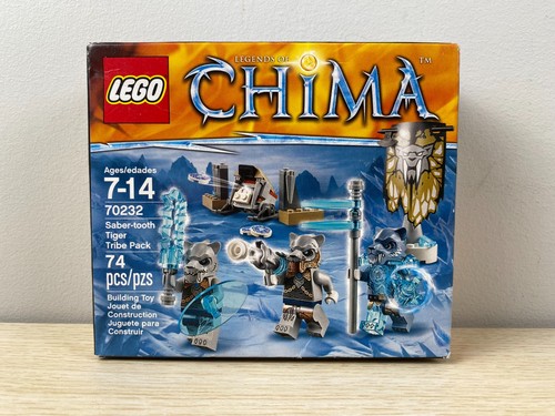 LEGO Legends of Chima 70232 SABER-TOOTH TIGER TRIBE PACK Brand New Set ...