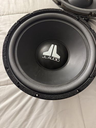 (3) TRIO JL AUDIO 12W6 v1 subwoofers subs sub speaker subwoofer 12 w6 ...