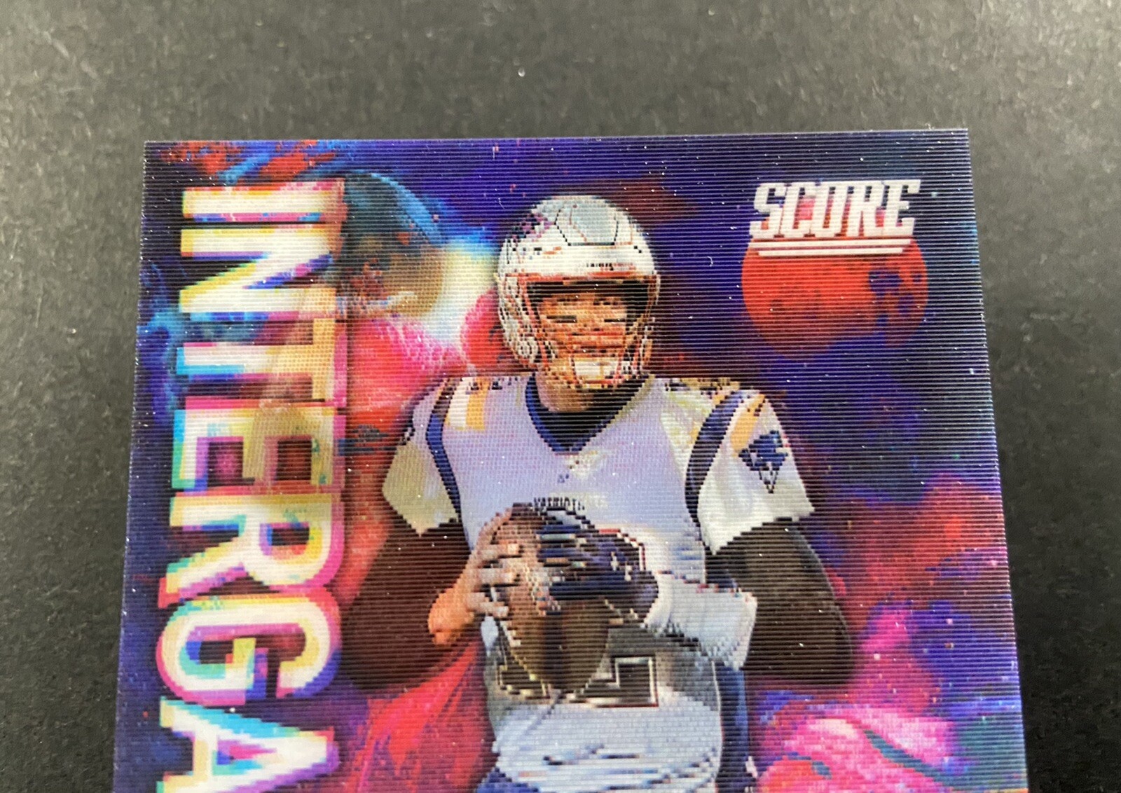2020 Score Intergalactic Tom Brady Patriots Football Card Case Hit ...