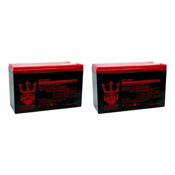 Neptune Power NT1280 12V 8Ah Replacement Battery for Razor Ground Force ...