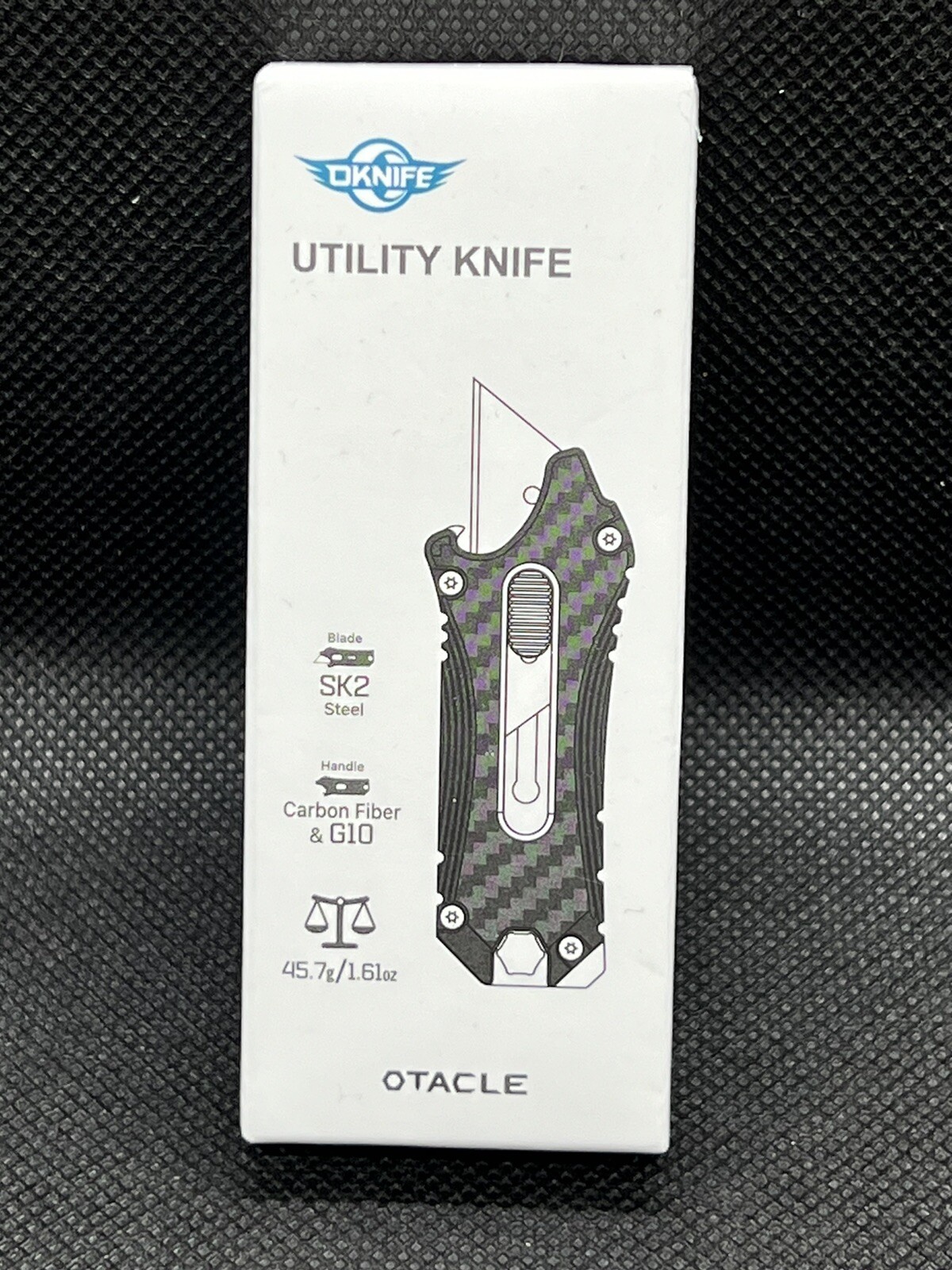 Olight OKNIFE Otacle Retractable Carbon Fiber Pocket Multi Tool Utility ...