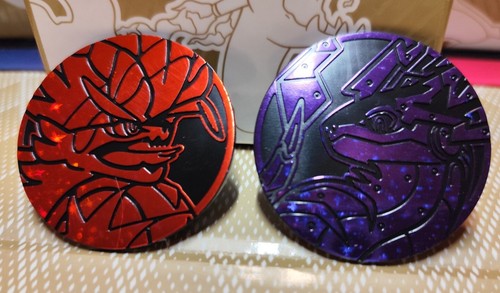 2x Orig. Pokemon Koraidon + Miraidon Coin XL Münze unbenutzt | eBay.de