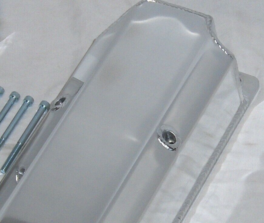 Polished Fabricated Aluminum Valve Covers for Big Block Mopar 383 400 ...