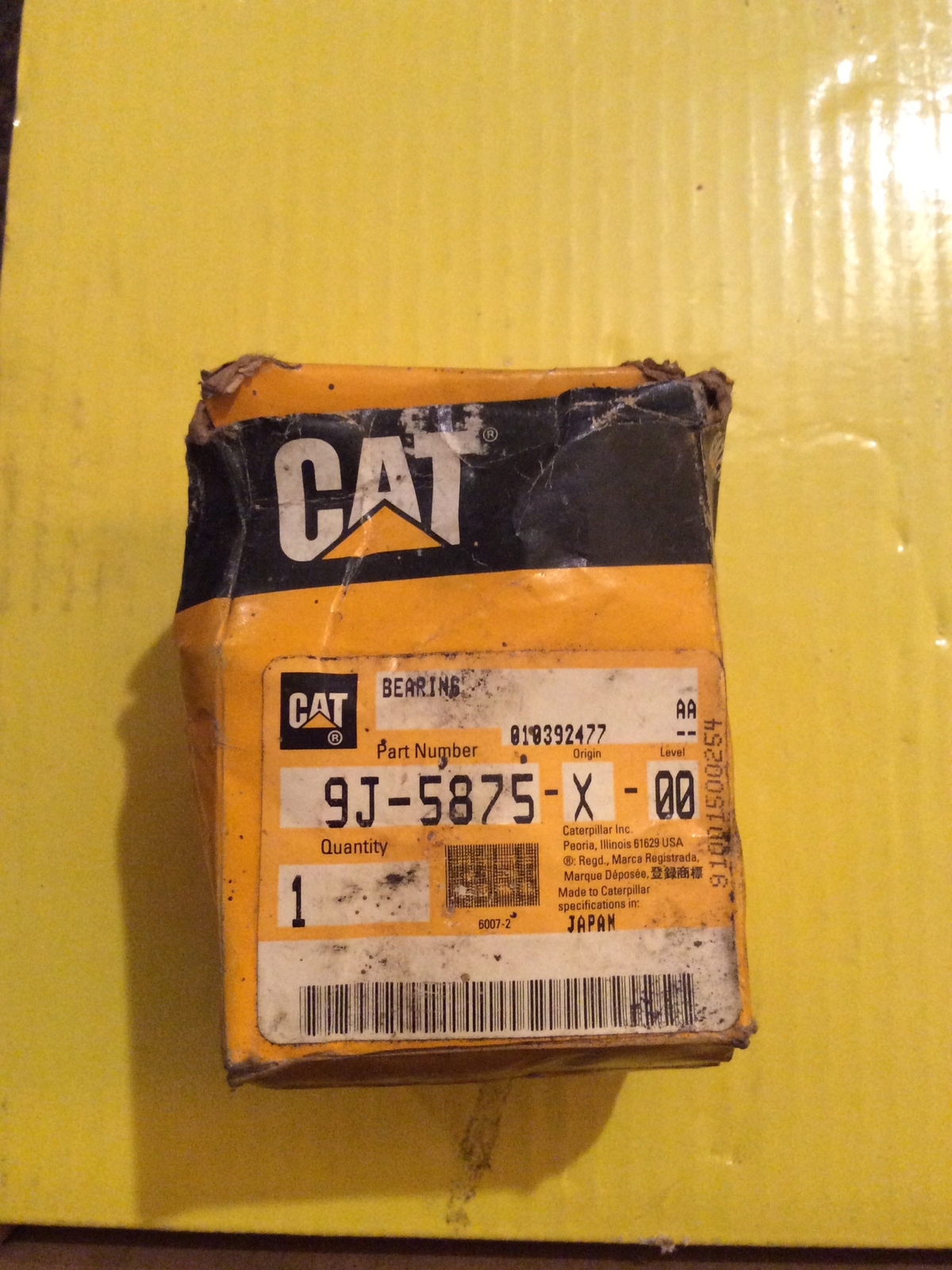 CAT Bearing Part# 9J-5875 | eBay
