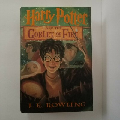 Harry Potter and the Goblet of Fire First Edition JULY 2000, PRINTING ...