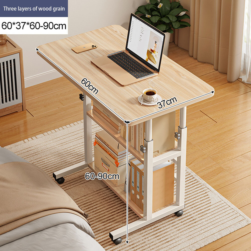 Height Adjustable Laptop Table Sofa Bed Tray Computer Notebook Desk ...