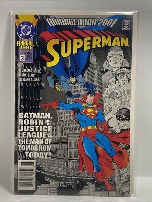 Superman Annual #3 DC Comics 1991 Batman Armageddon 2001 | eBay