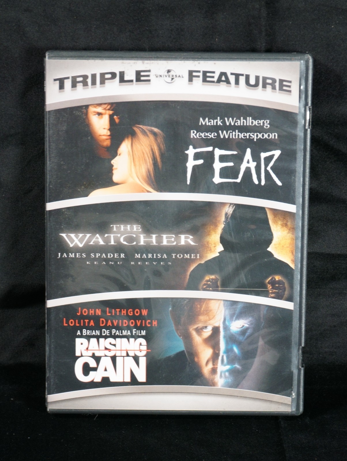 Triple Feature Fear / The Watcher / Raising Cain (G2C) | eBay UK