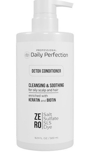 Professional Daily Perfection Detox Conditioner Enriched Keratin Biotin ...