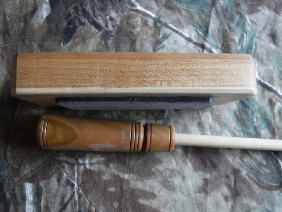 TURKEY CALL FRICTION CALL GREY Long Slate Cherry Signed TYLERSBURG ...