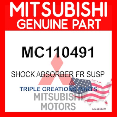 Genuine Mitsubishi Mc110491 Shock Absorber Front Suspension OEM | eBay