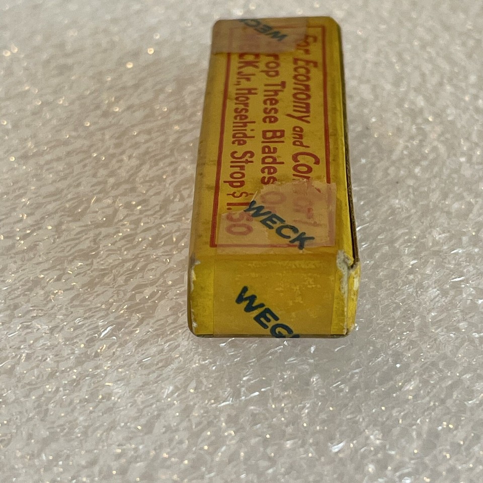 Vintage Edward Weck Sextoblades Genuine Barbers' Edge Razor Blade 5 ...