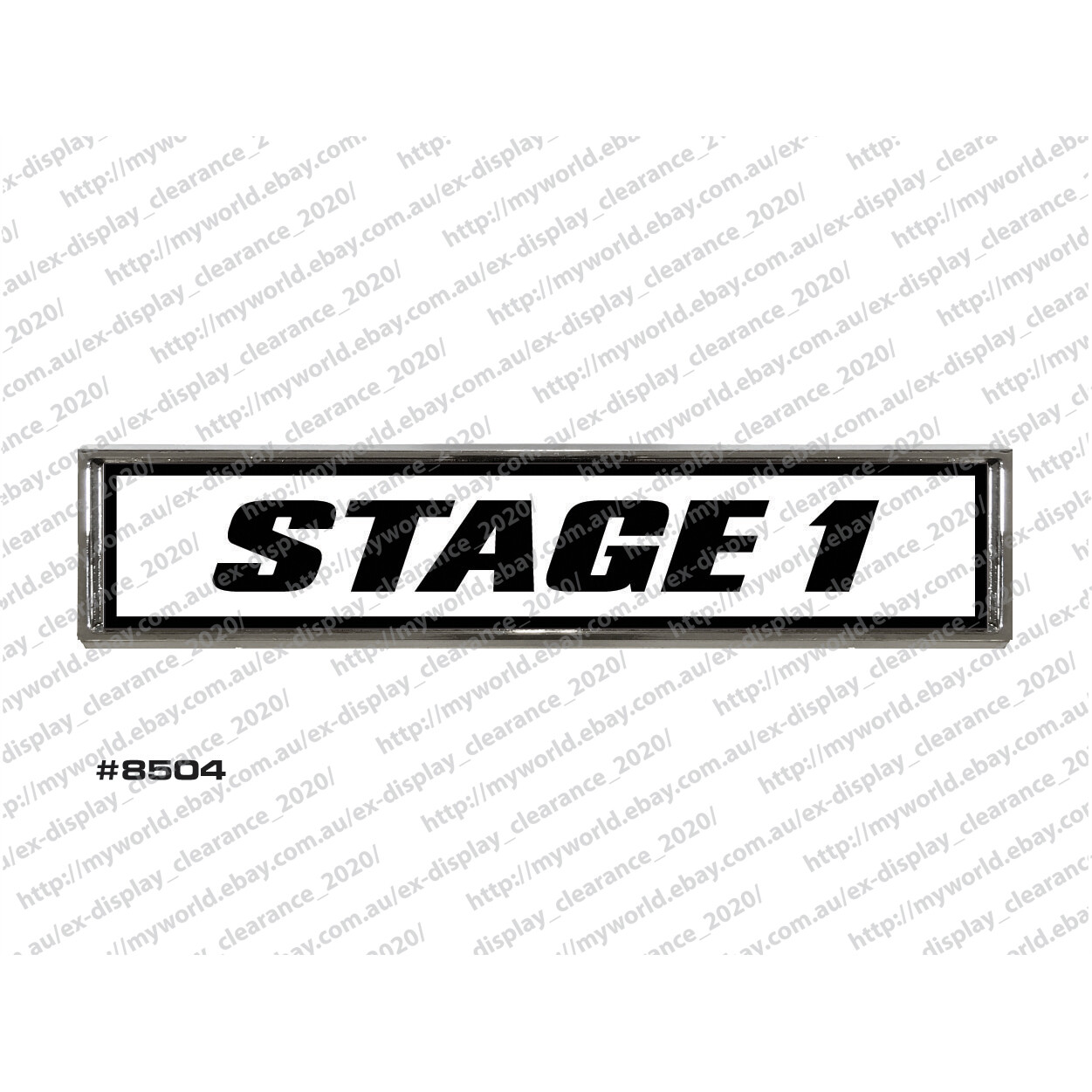 #8501 #8504 #8507 #8510 STAGE 1 BADGE DRIFT BURN OUT HI-PERFORMANCE ...