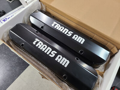 Butler Performance CNC Logo Aluminum Valve Covers, Trans Am CNC Logo ...