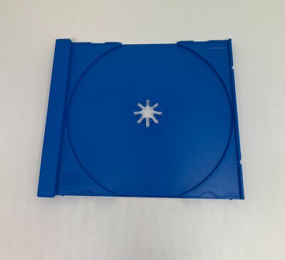 10 PCS NEW STANDARD SINGLE CD TRAY W/ CDA LOGO, OPAQUE BLUE TRAY, MADE ...
