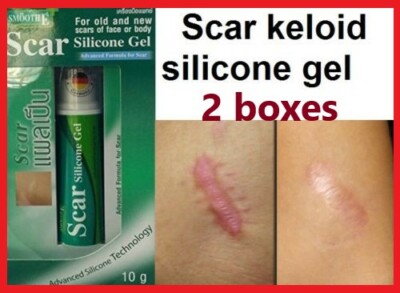 Smooth E Scar Silicone gel removal skin care cream keloid wound stretch ...
