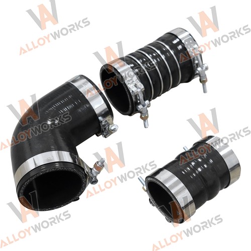 Silicone Hose Kit w/Stainless Clamps For 2006-2010 09 GM 6.6L LBZ LMM ...