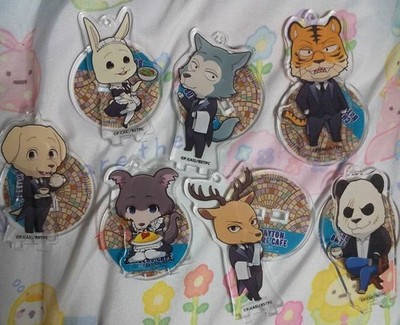 BEASTARS Legoshi Acrylic Stand Keychain Animate Cafe Anime | eBay