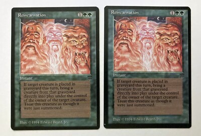 Reincarnation (2) Legends NM MTG Magic the Gathering | eBay