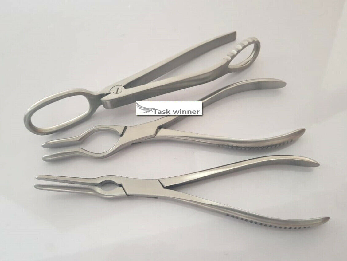 Asch,Walsham Septum Straightening forceps and zygomatic elevator set of ...