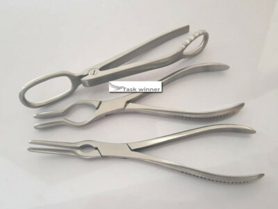Asch,Walsham Septum Straightening forceps and zygomatic elevator set of ...