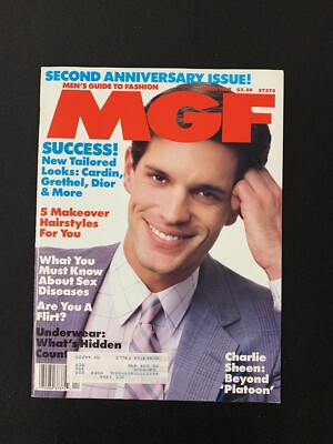 MGF MEN’S GUIDE TO FASHION MAGAZINE April 1987 Designer Fashion | eBay