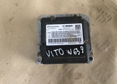 Mercedes Vito 113 W639 Airbag ECU module A0004460842 0285010551 2010 ...