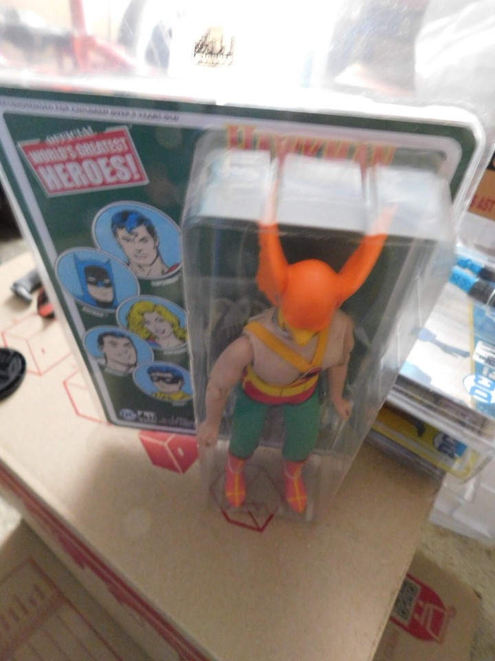 DC Comics FTC Mego Scale 8" Action Figures MIP Hawkman Sealed WGSH | eBay