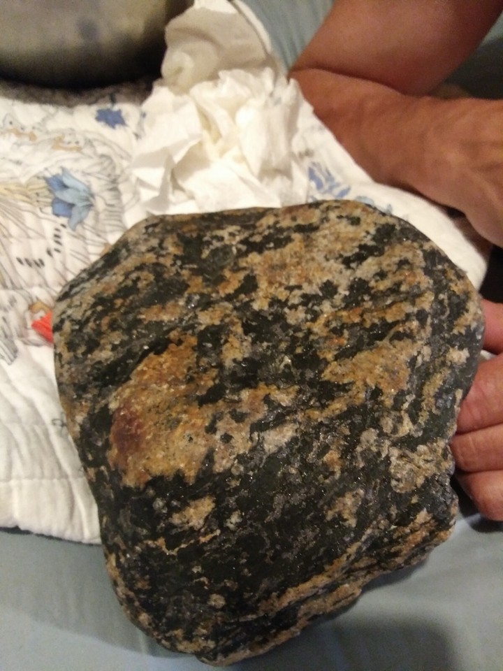 Lunar Breccia Meteorite Unslice From NEA 1225 gr - Rare Moon Rock ...
