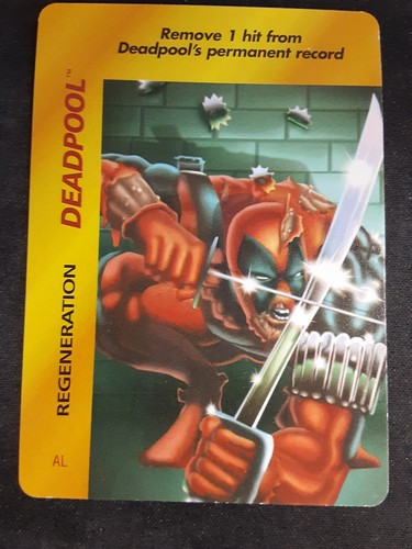 1995-1999 Marvel Overpower CCG Deadpool Card | eBay