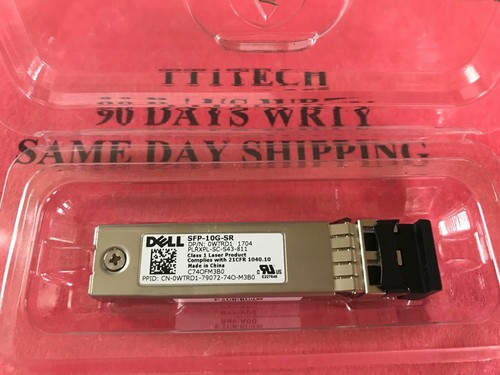 Dell GP-10GSFP-1S WTRD1 0WTRD1 10G SFP-10G-SR 10gbase-sr transceiver ...