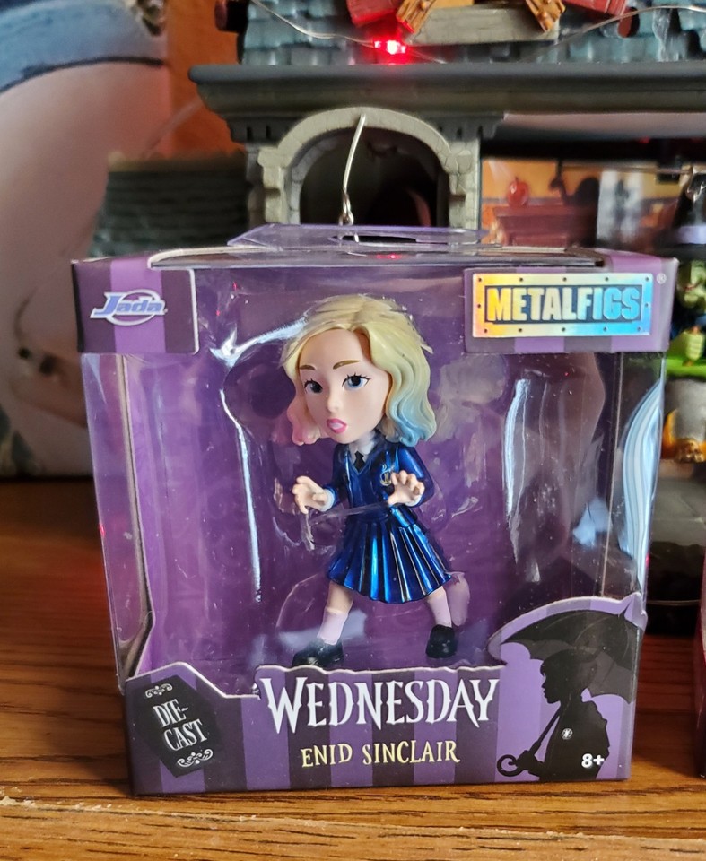 WEDNESDAY TV SHOW METALFIGS: THING & ENID - NOS JADA DIECAST Addams ...