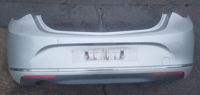 Vauxhall Astra J 2012-2015 5 Door Hatch Complete Rear Bumper Silver ...