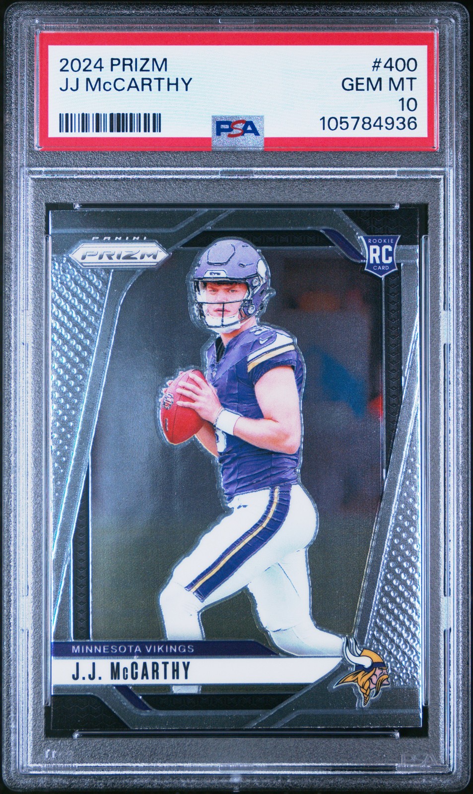 JJ McCarthy 2024 Prizm #400 Base Price Guide - Sports Card Investor