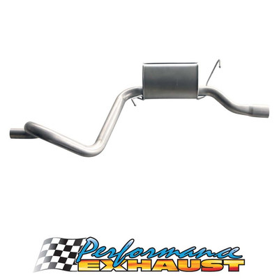Standard Rear Muffler for Ford Falcon EF EL AU 4.0L Sedan Solid Axle ...