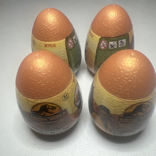 Lot Of 4 New Sealed Jurassic World Chaos Theory Build N Battle Eggs | eBay