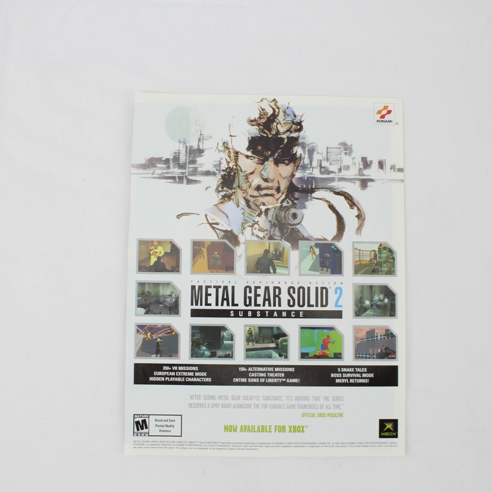Magazine Metal Gear Solid 2