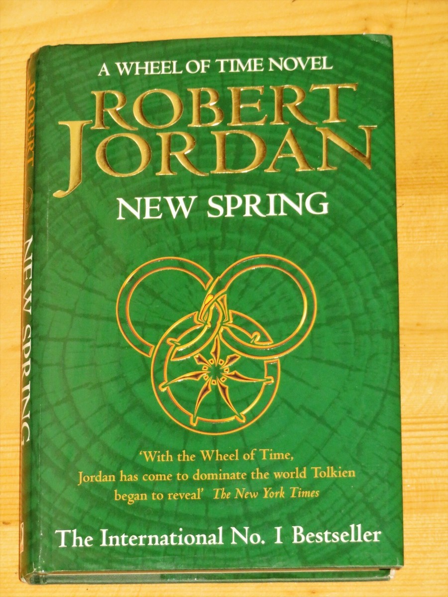 Robert Jordan New Spring, The Novel **SIGNED 1st Ed /1st Printing