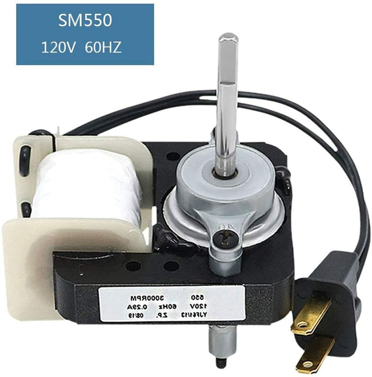 SM550 Universal Bathroom Vent Fan Ventilator Motor, Replaces Electric ...