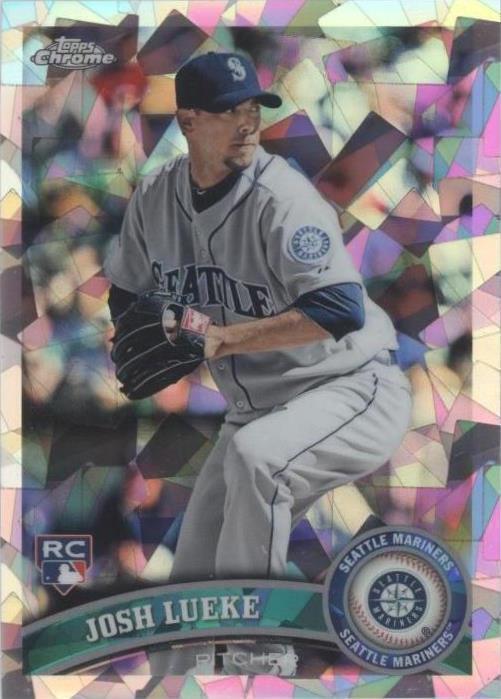 2011 Topps Chrome - Josh Lueke #192 Atomic Refractor /225 (RC) for sale ...