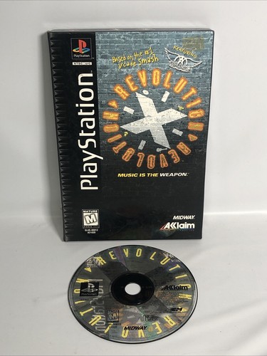 Revolution X Long Box (Sony PS1 PlayStation 1) Game & Case - No Manual ...