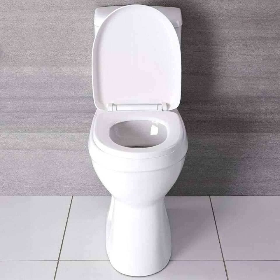 Doc M Disabled Close Coupled Open Back Comfort Height Toilet wc pan ...