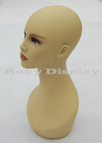 2PCS Female Mannequin Head Bust Wig Hat Jewelry Display #MD-HelenF3 X2 ...
