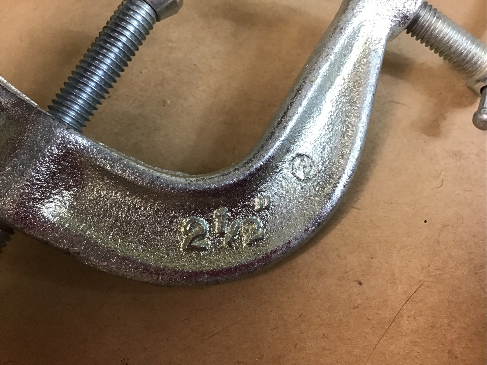 (2) Pony #3325 2-1/2" 3 Way Edging C-Clamps USA Made Free Shipping! | eBay