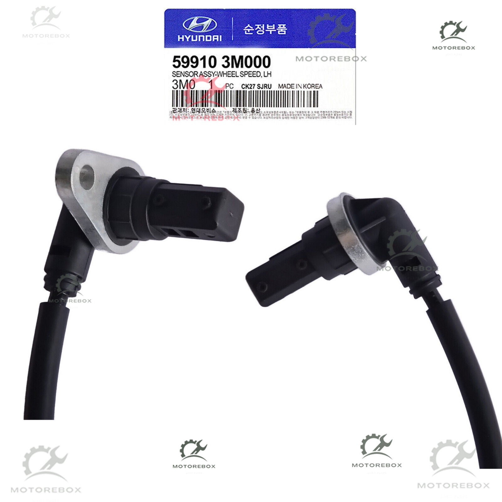 GENUINE ABS Wheel Speed Sensor REAR LEFT 59910-3M000 for Genesis-Equus ...
