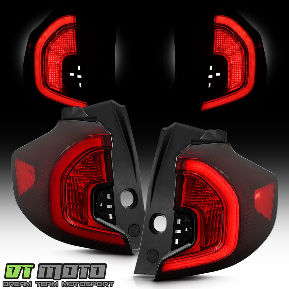 For 2022 2023 2024 GMC Terrain SLE|SLT|AT4 w/ Black Trim Outer Tail ...